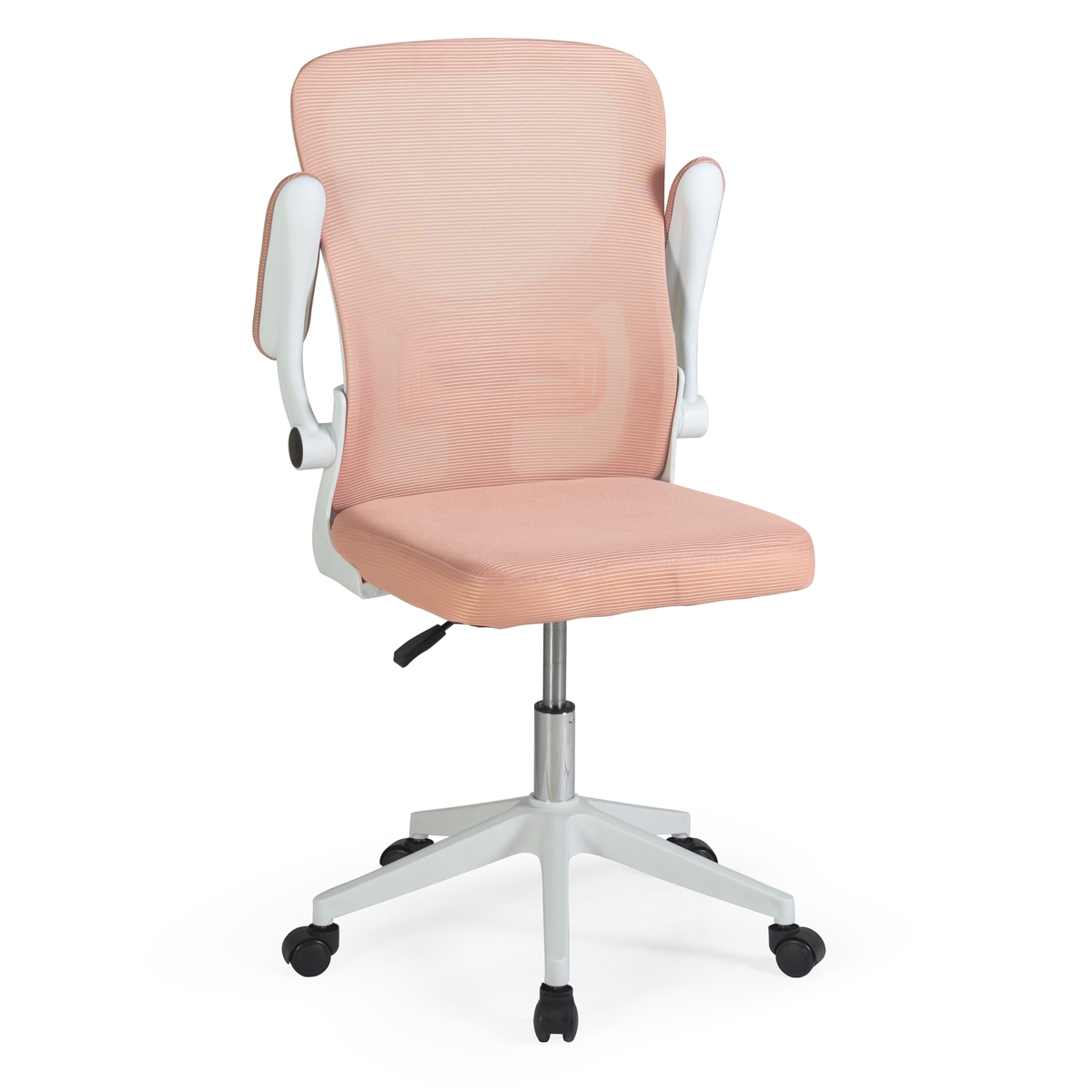 Cadeira de Escritório Mônaco Base Giratória Rosa