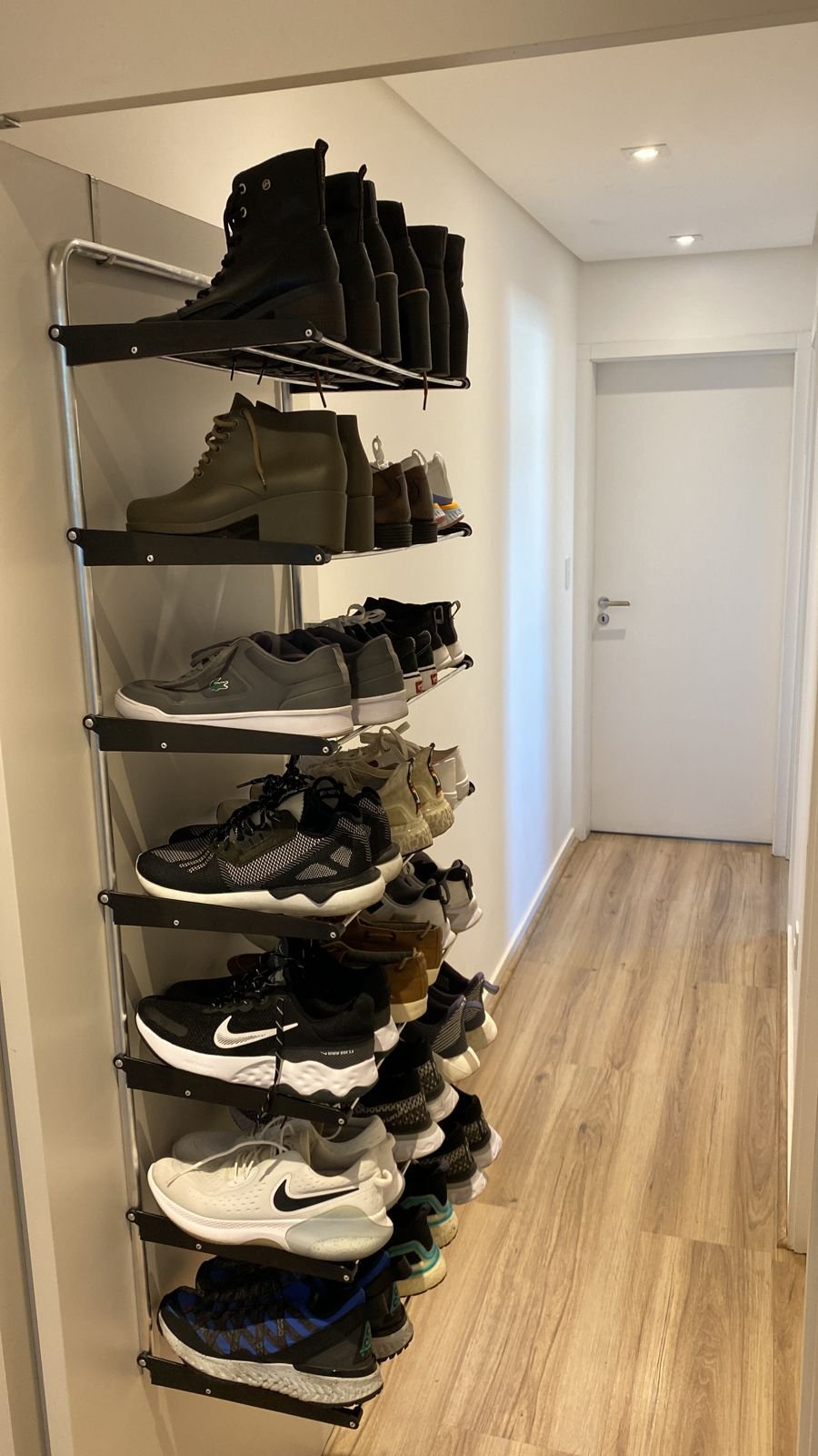 Sapateira de Porta Versátil Plus Mahil em Aluminio