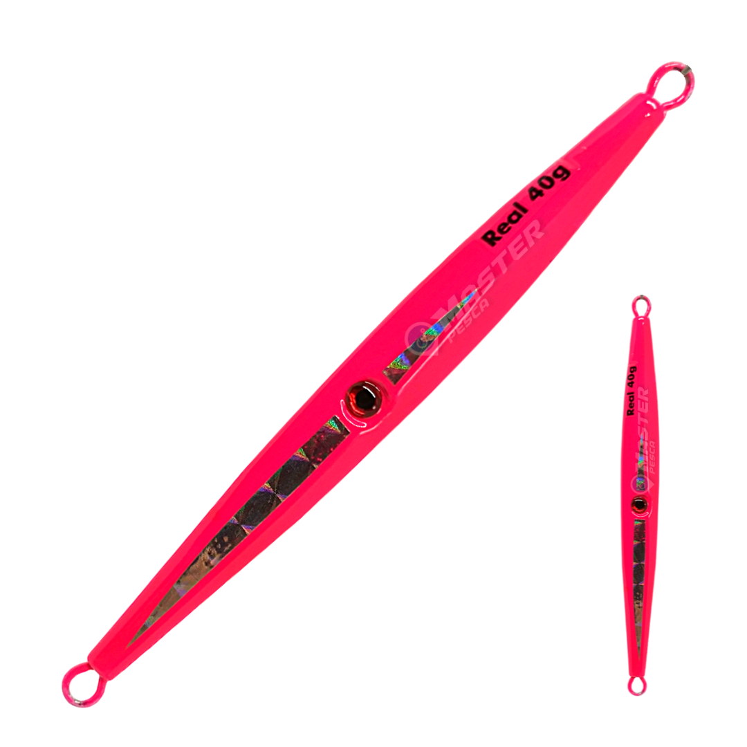 Isca Jig Rosa - Real Jigs