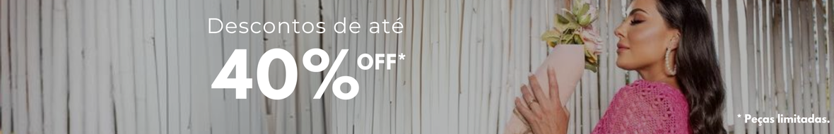 PROMOÇÃO ATÉ 40% OFF | M DE MARIA - M de Maria