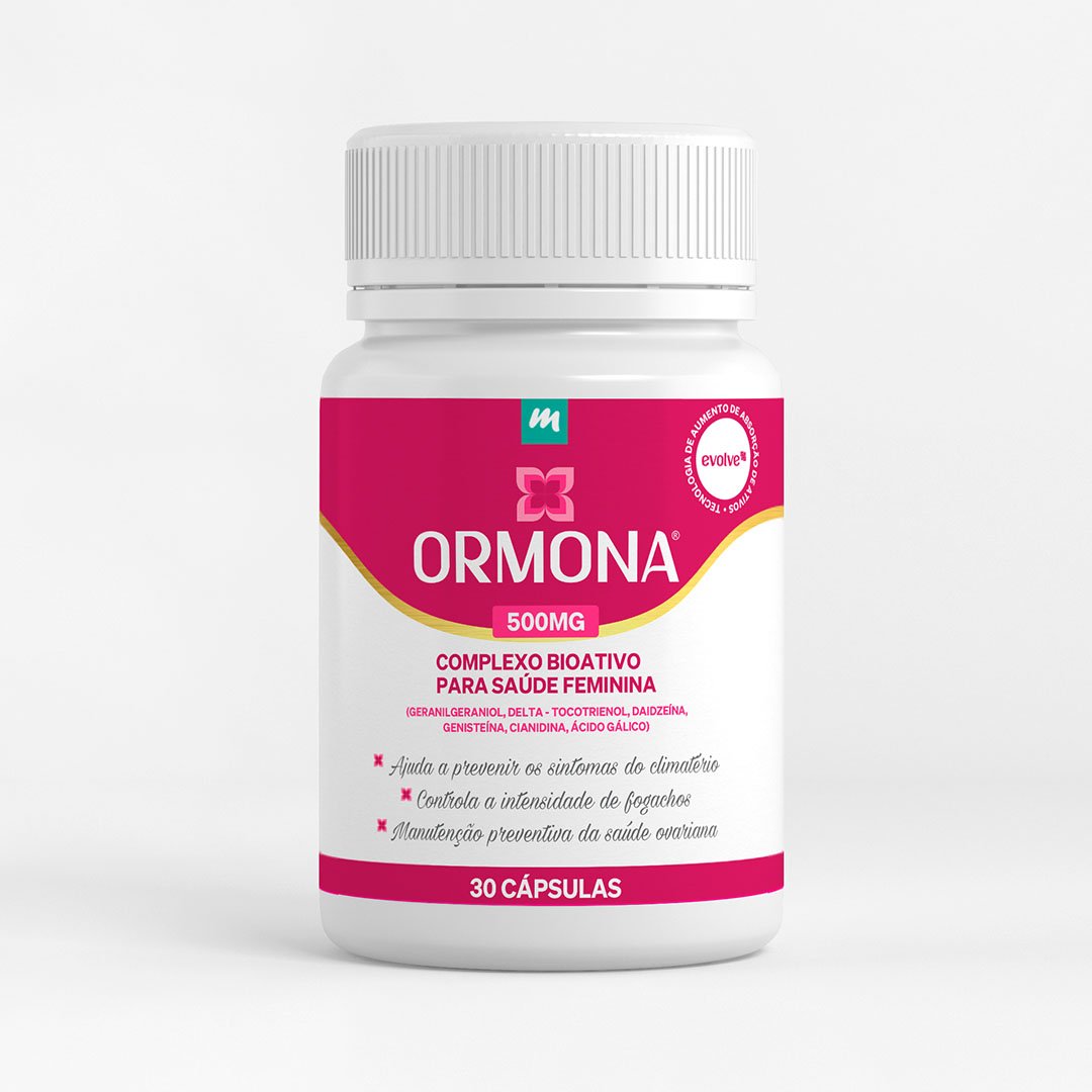 Ormona 500mg Complexo Bioativo para a Saúde Feminina - Medfórmula