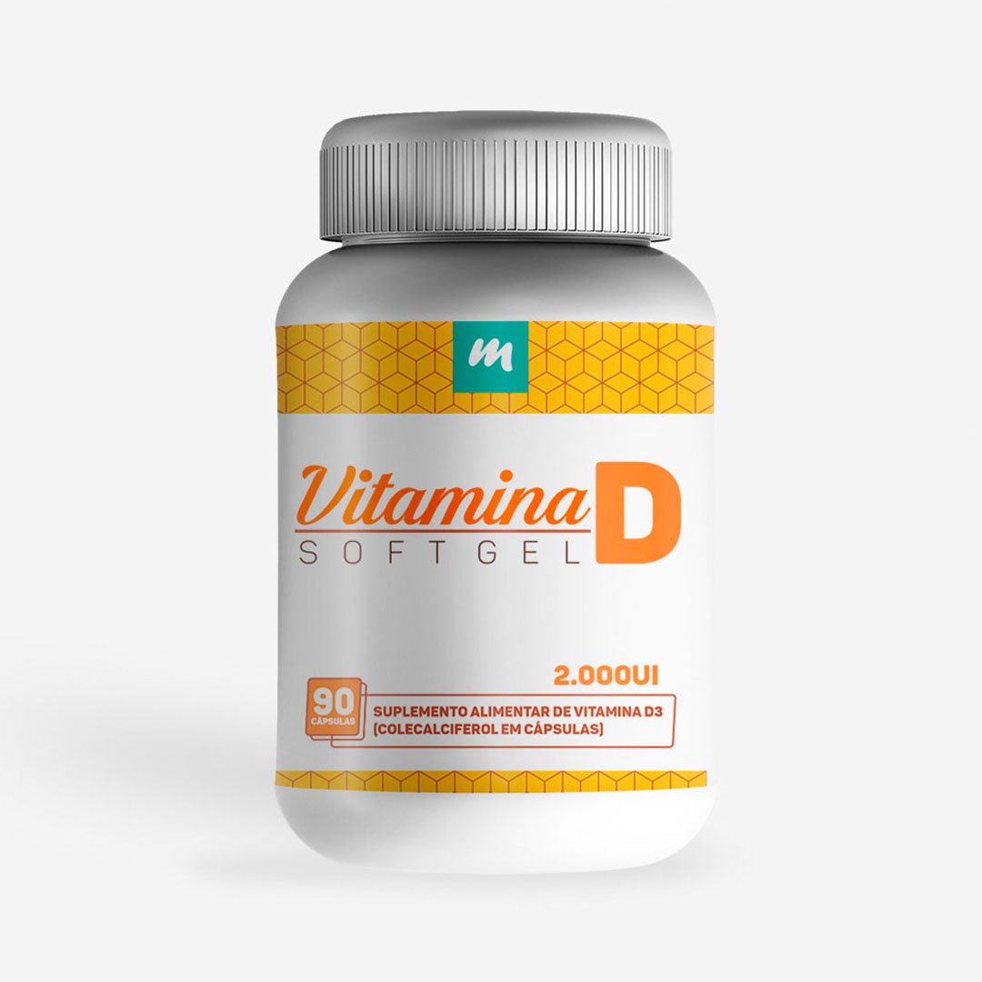 Vitamina D 2.000Ui 90 Cápsulas - Medfórmula