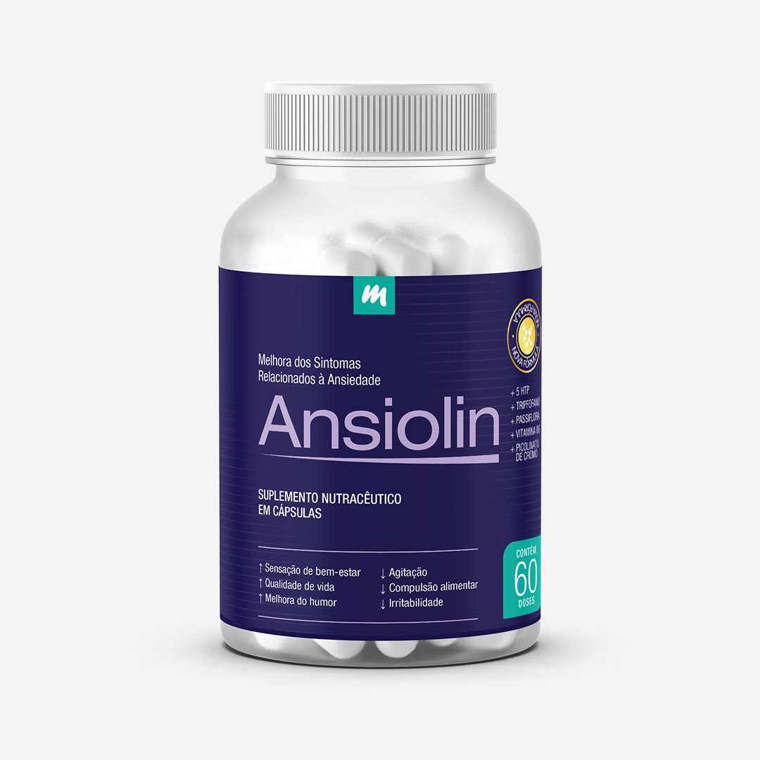 Ansiolin (Ansiedade) 30 Cápsulas - Medfórmula