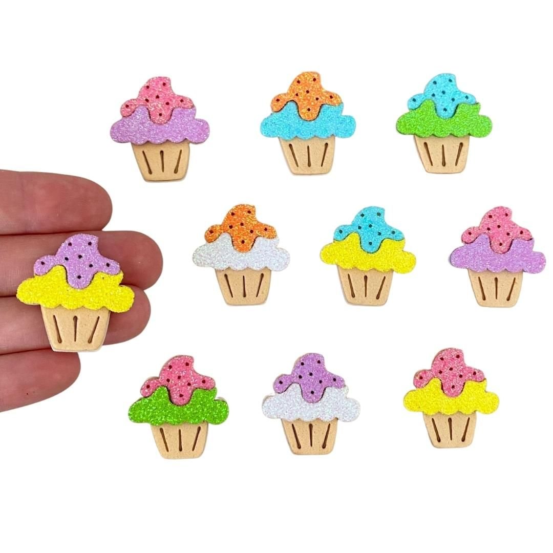 Adesivo Pet Premium Cup Cake - 10 un