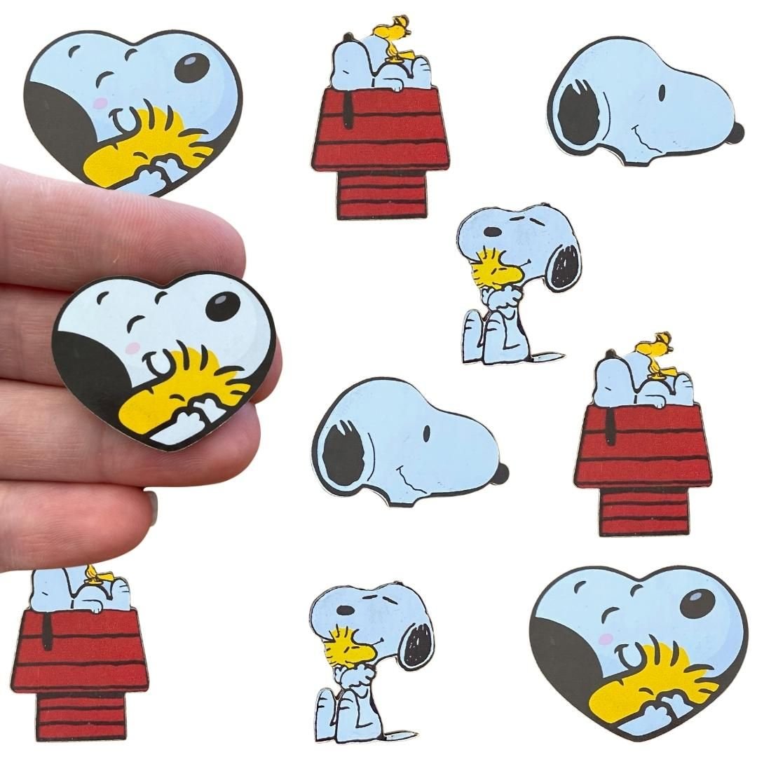 Adesivo Paper Snoopy - 10 un sortidas