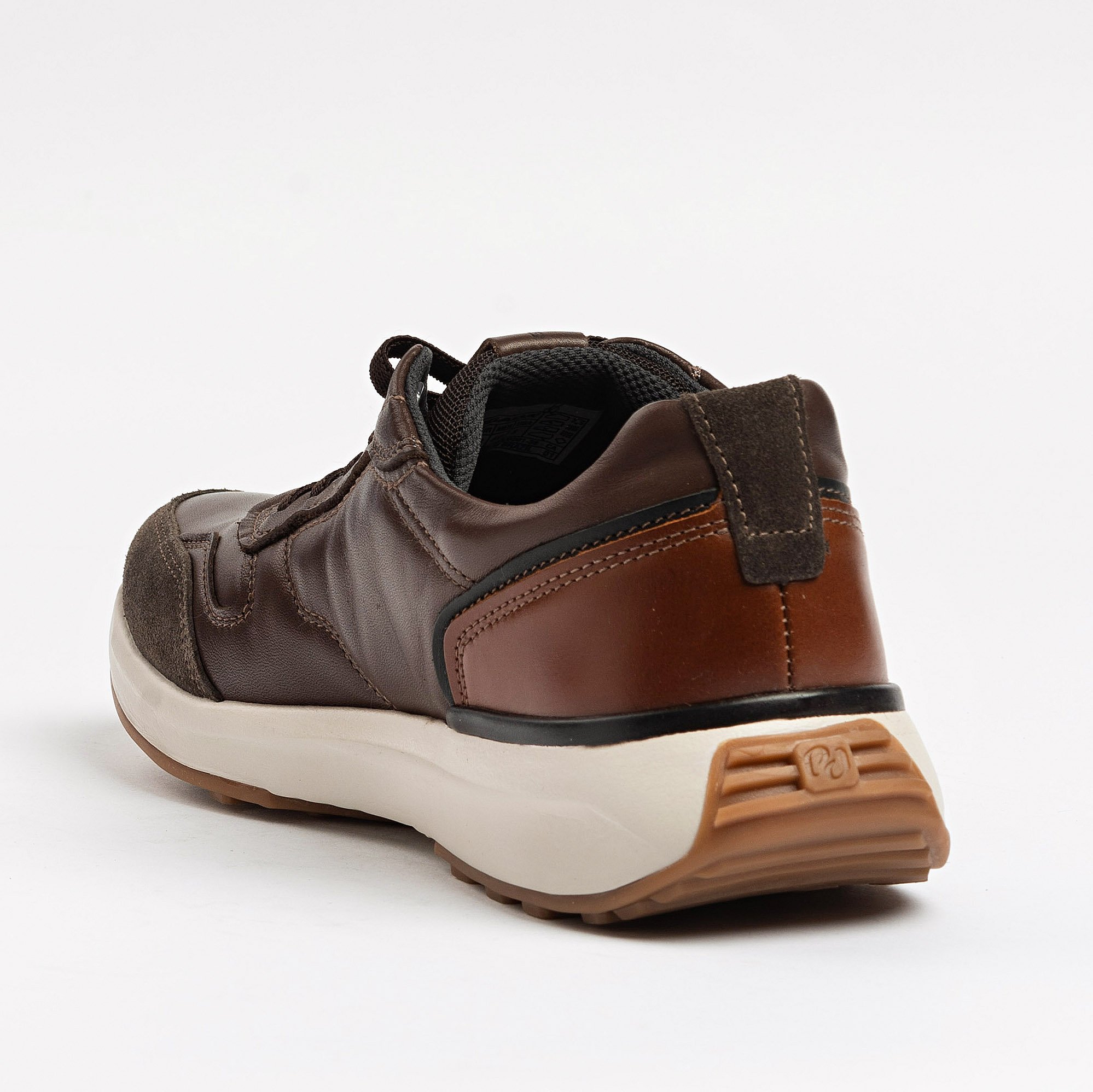 SAPATO CASUAL MASCULINO PEGADA EM COURO CHOCOLATE