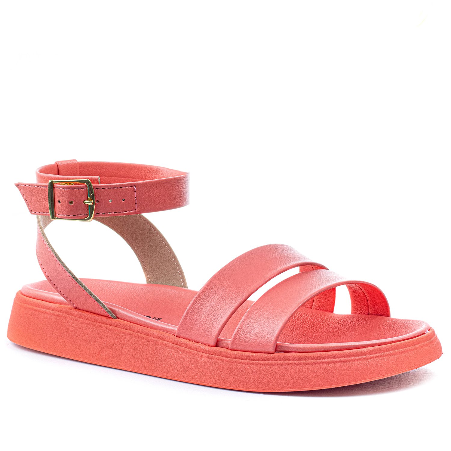 Sandália Moleca Papete Tiras Preto