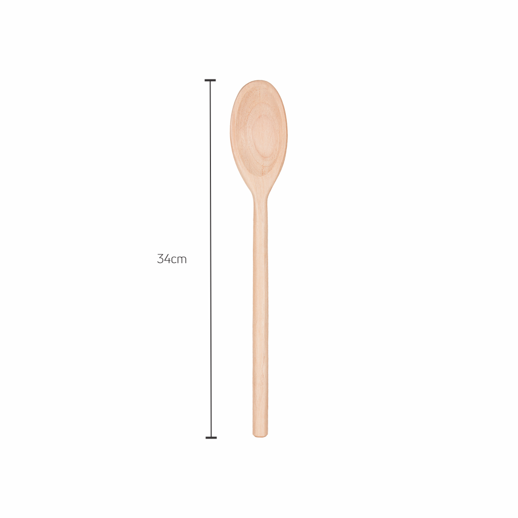 Colher de madeira 34 cm - Alves Plastic l ModoMix