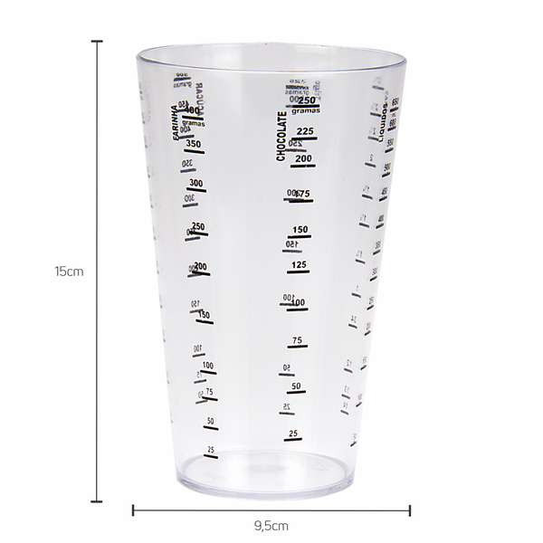 Copo Medidor 700 ml – Alves Plastic l ModoMix
