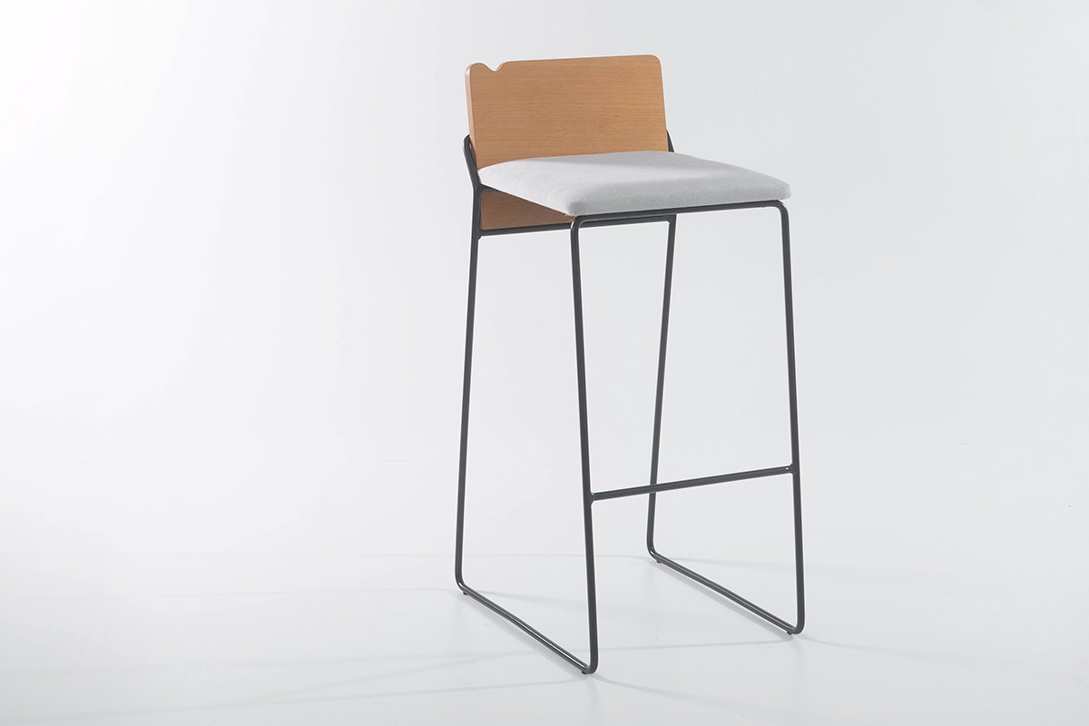 Banqueta Alta de Metal é na Moobel. Compre Online. - Moobel