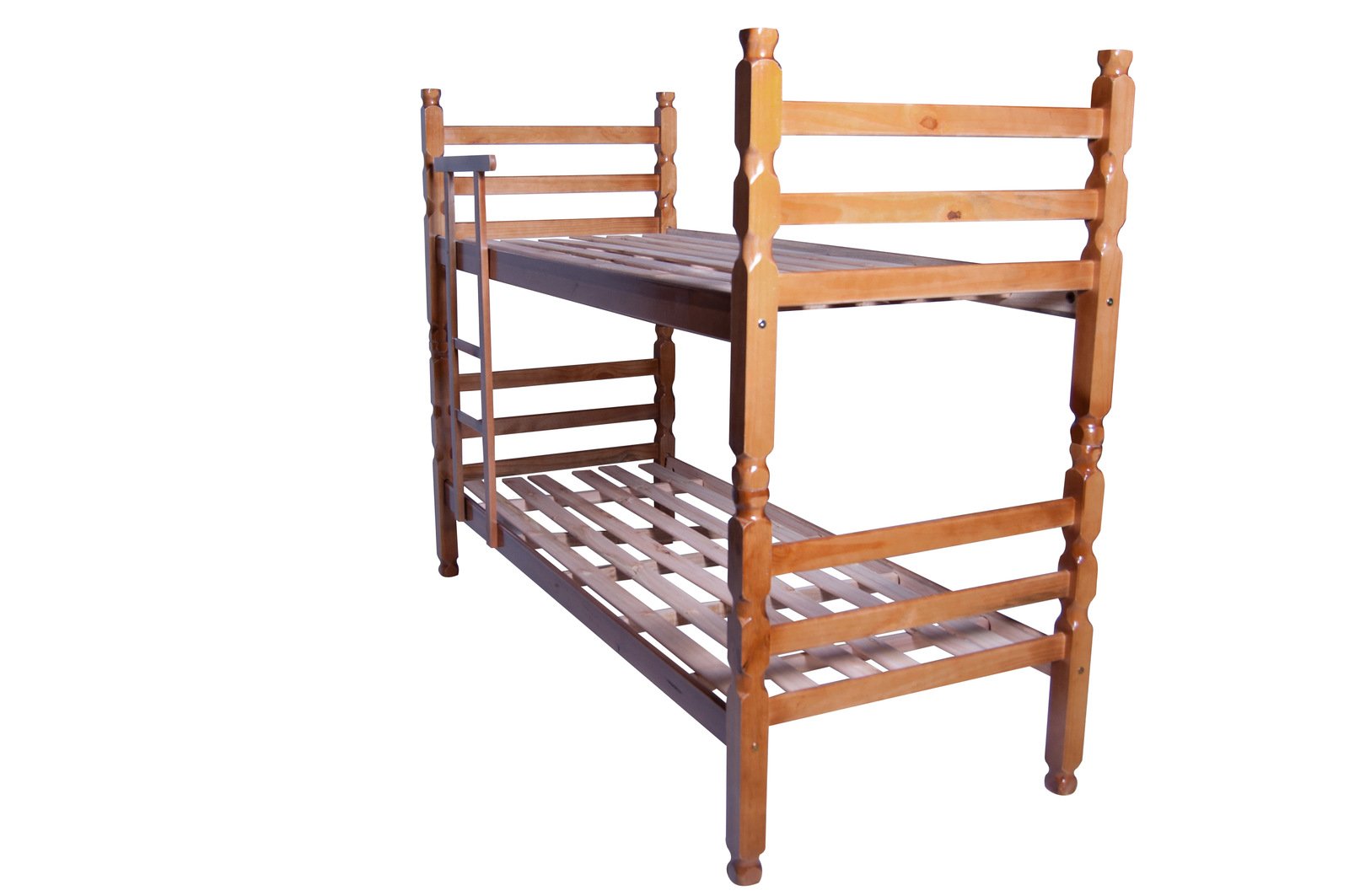 Beliche torneada Madeira Maciça 6 x 6 Móveis Britz - Imbuia