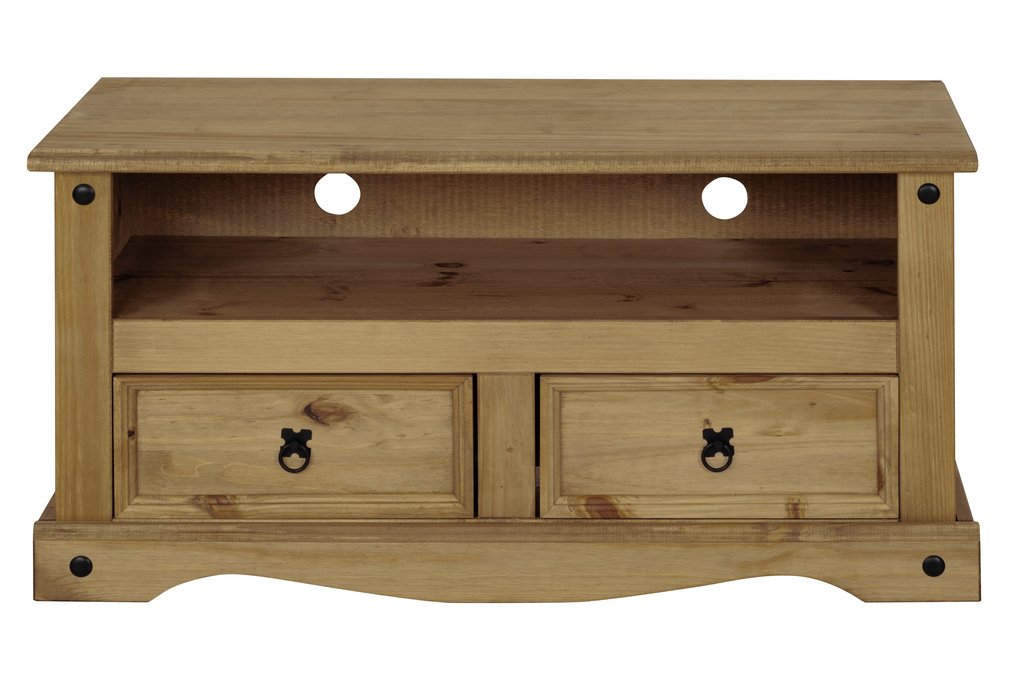 Rack TV 2 Gavetas em Madeira de Pinus CERA CLASSIC