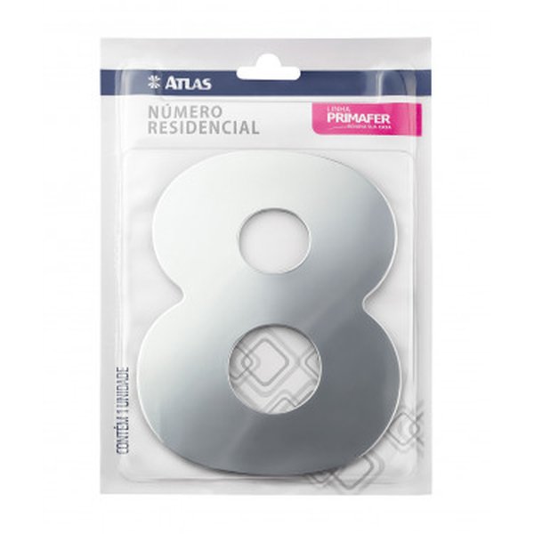 Número Residencial em ACM com Adesivo Atlas - MultiHaus