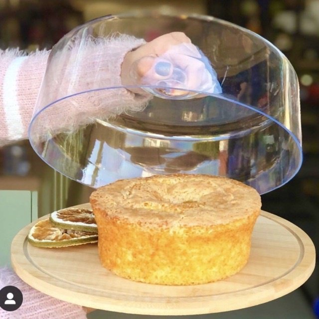 Prato com Cúpula Em Bambu Mimo Style | Mundo Za