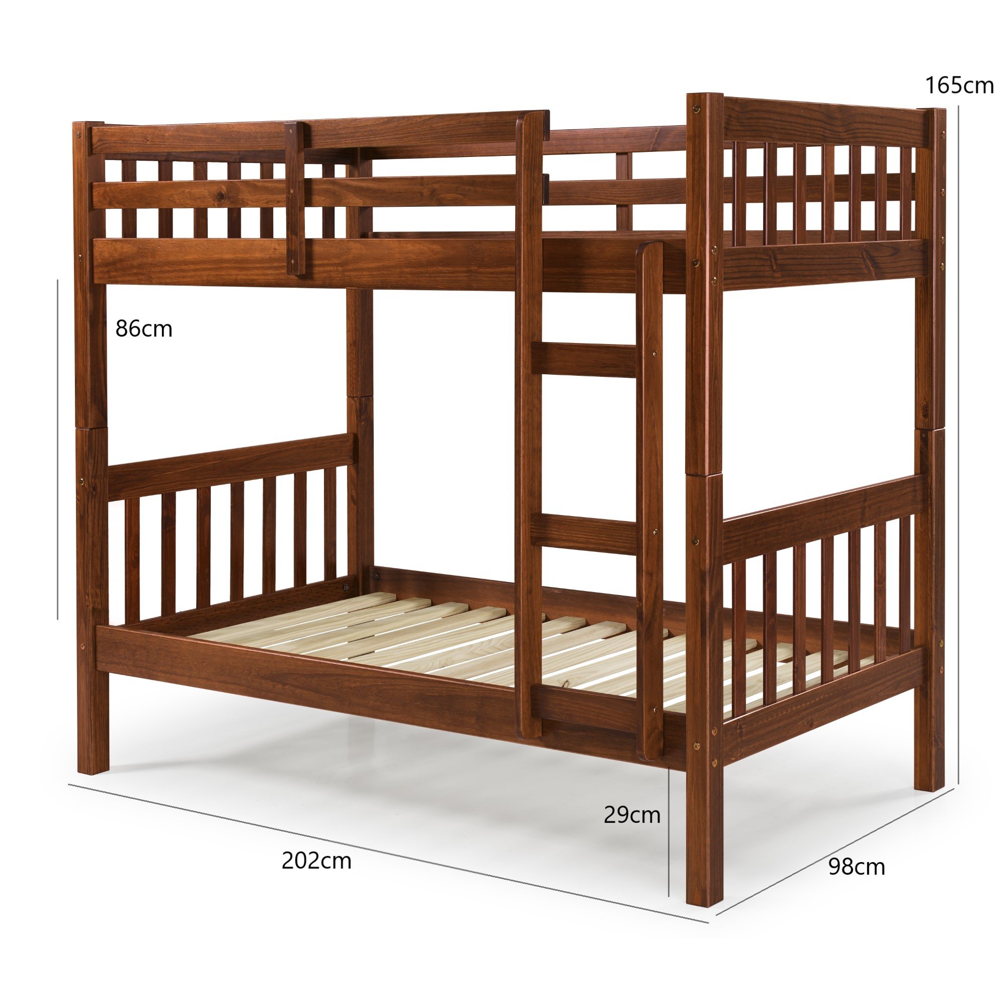 Beliche TEEN Plus em Madeira Maciça Mv Outlet Mogno