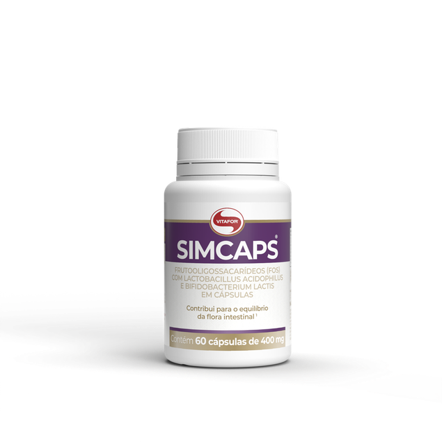 Simcaps Probióticos 30 Cápsulas de 400mg Vitafor