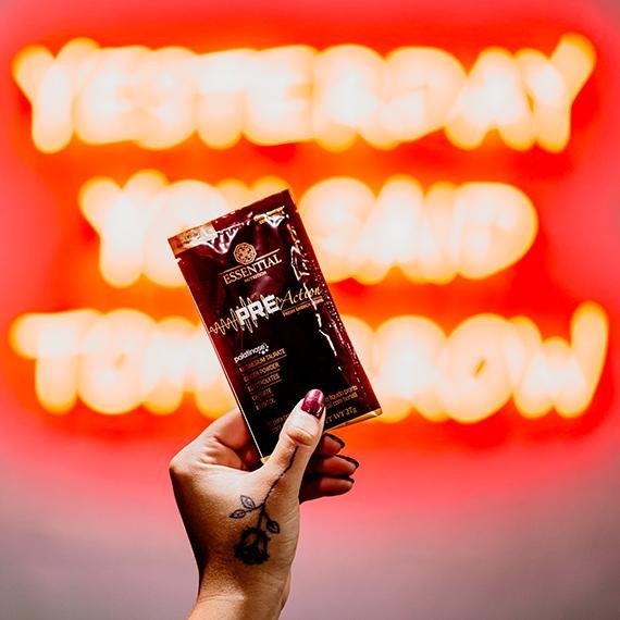 Pre Action Pré Treino 20 Sachês 540g Essential Nutrition