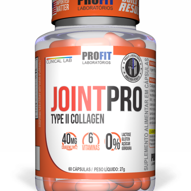 Joint Pro 60 Cápsulas Colágeno Tipo 2 Profit