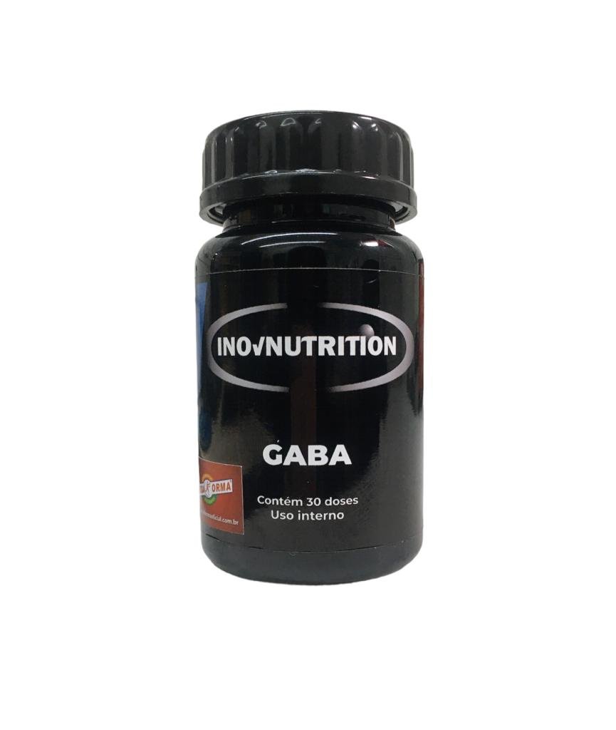 Gaba 30 Cápsulas 500mg Inov Nutrition