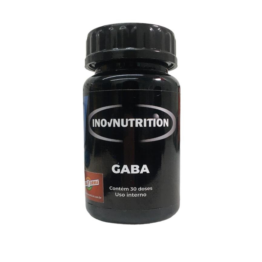 Gaba 30 Cápsulas 500mg Inov Nutrition