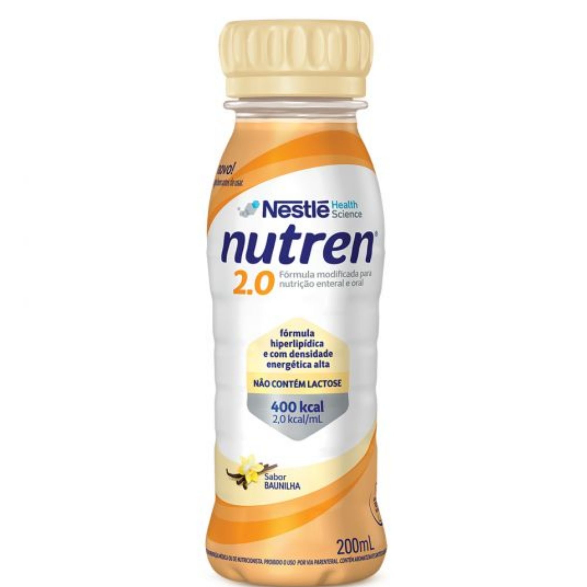 Nutren 2.0 200ml Sabor Baunilha - Nestlé - Nutrimil Nutrição