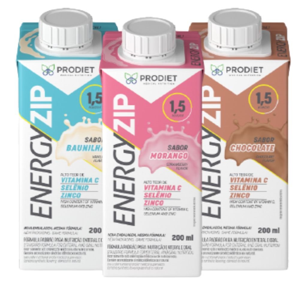 Energy ZIP 200ml Chocolate - Prodiet - Nutrimil Nutrição