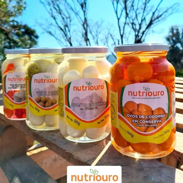 Ovo de Codorna em Conserva l NUTRIOURO