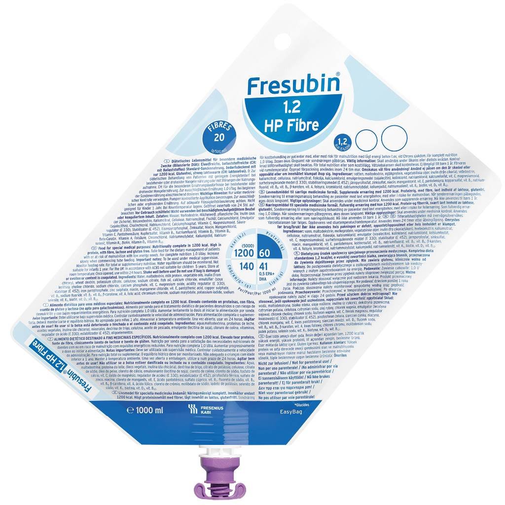 Fresubin 1.2 kcal HP Fibre - Fresenius - 1000ml