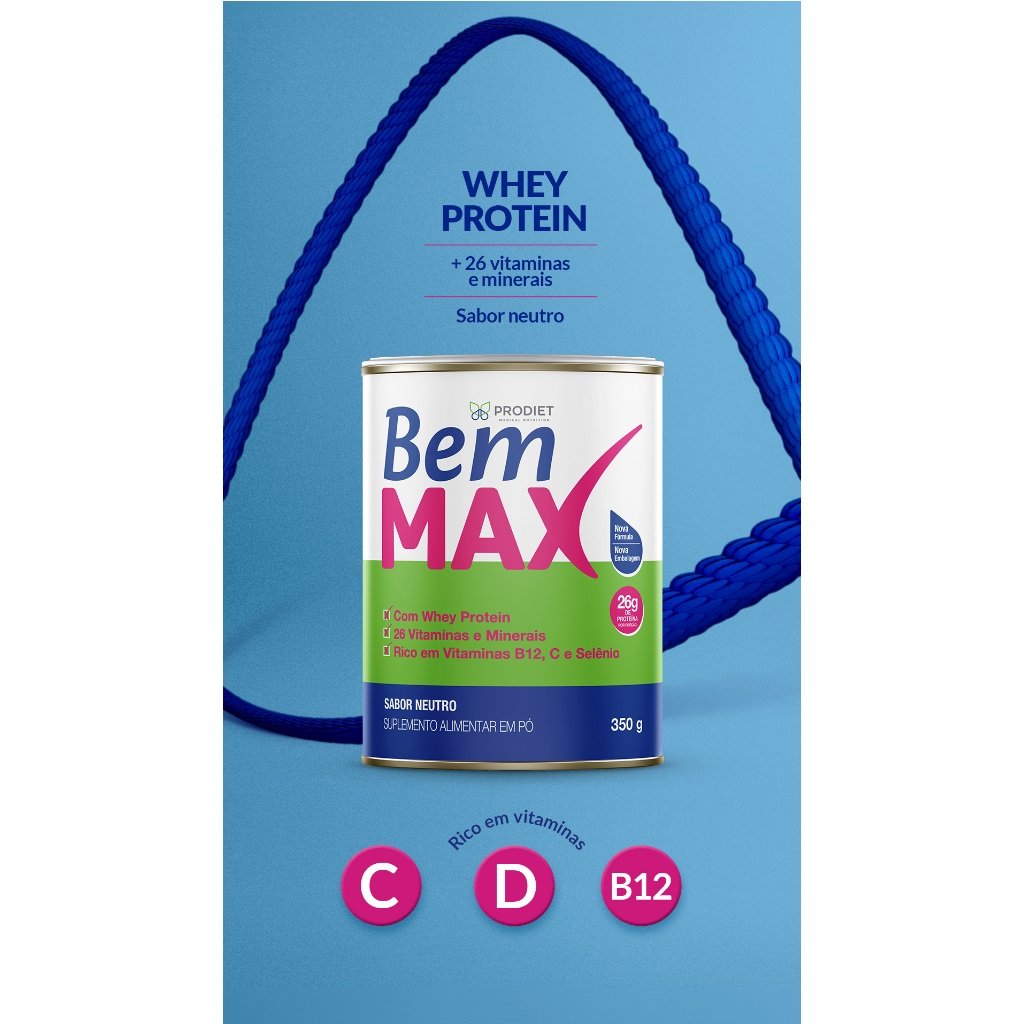 Bemmax - Prodiet - 350g - Nutrivitali