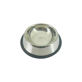 Comedouro Pet de Aço Inox 15,5cm x 4,2cm