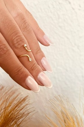 Anel Falange 2 Brilhos