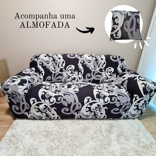 Capas Para Sofá Com 3 Lugares e Estampada
