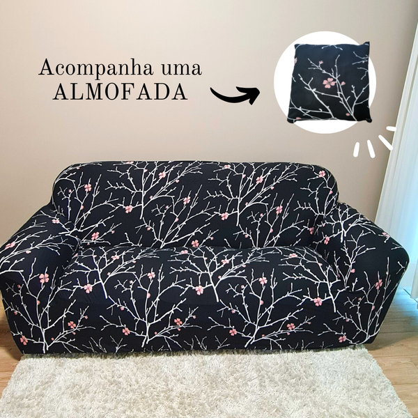 Capas Para Sofá Com 3 Lugares Estampada