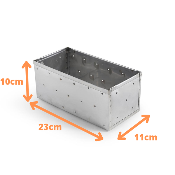 Forma para Queijo Inox Retangular Olibox