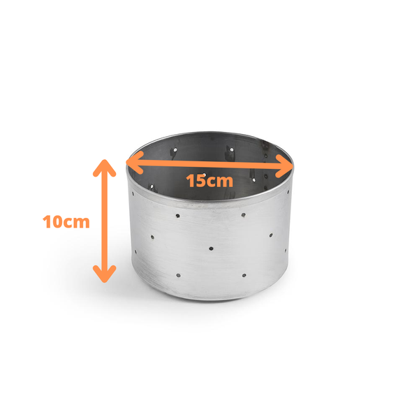 Forma para Queijo Inox Redonda Olibox