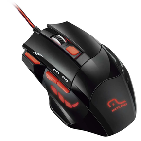 Mouse Gamer Vermelho Multilaser