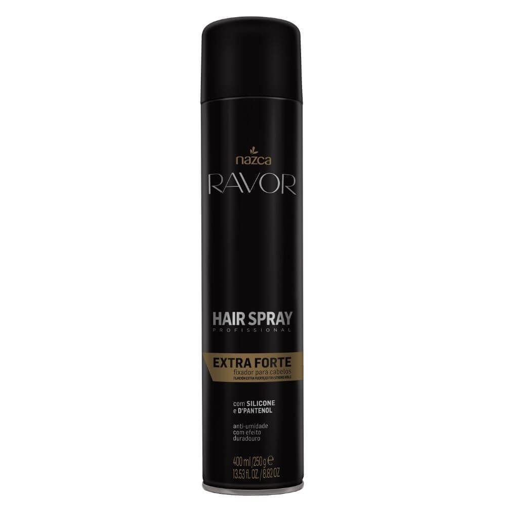 Fixador Cabelo Hair Spray Extra Forte Ravor Nazca 400ml