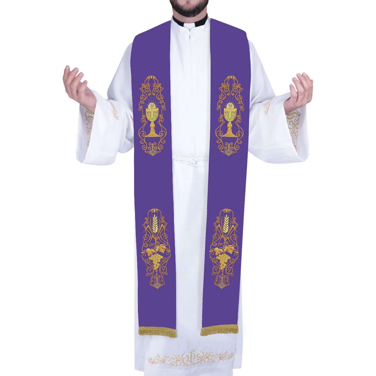Estola Sacerdotal Bordada