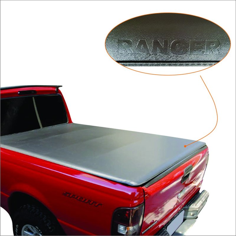 Capota Marítima Ranger Cabine Simples 1998 à 2012 Ford - Solar