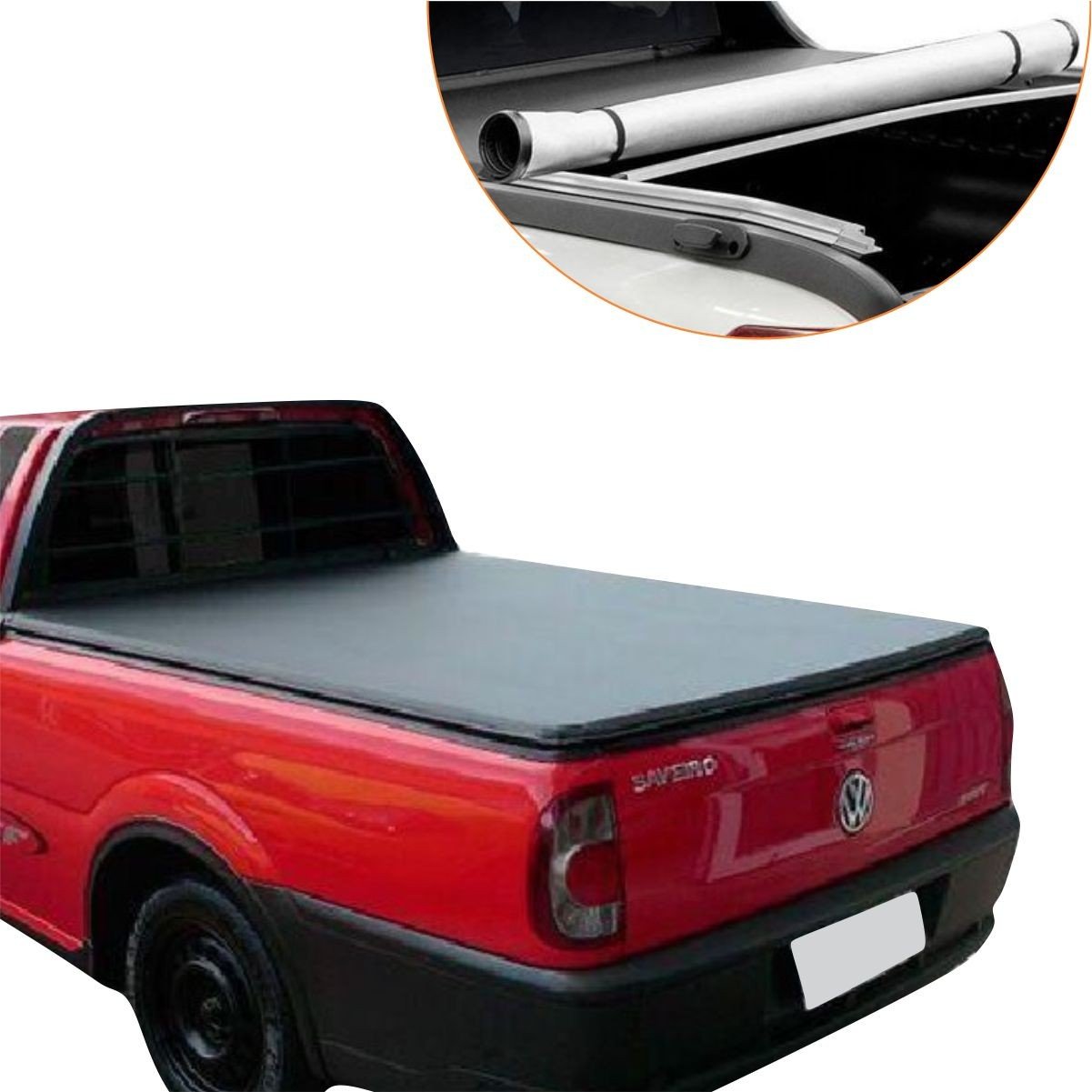 Capota Marítima Saveiro G2 G3 G4 Cabine Simples - Solar Slim