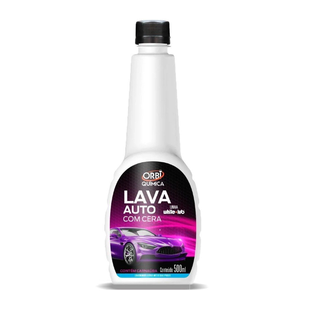 Lava Autos Com Cera 500ml Orbi Limpeza Automotiva Pistão Shop