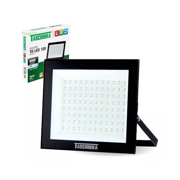 REFLETOR TR LED 100W 6500K TASCHIBRA