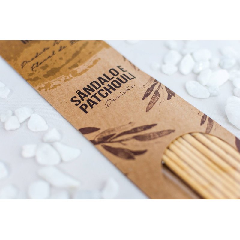 Incenso Néctar Da Lua Sândalo e Patchouli