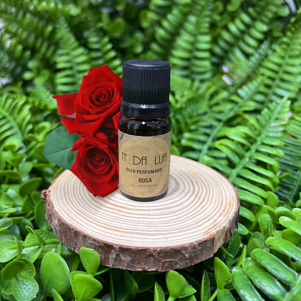 Óleo Perfumado - Rosa | Néctar da Lua