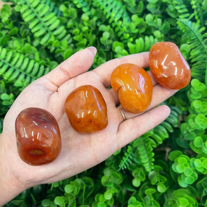 Ágata Cornalina Rolada - M