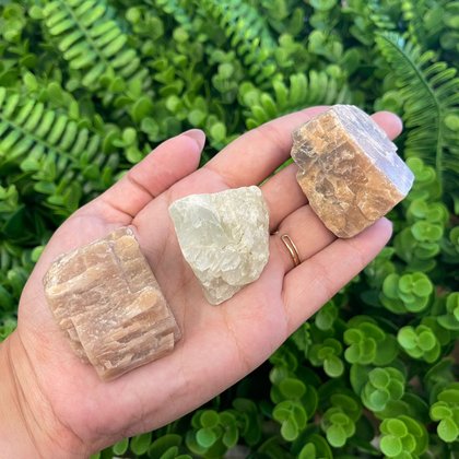 Pedra da Lua Pêssego Bruta