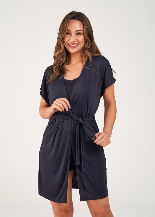 Robe Feminino Liganete Liso