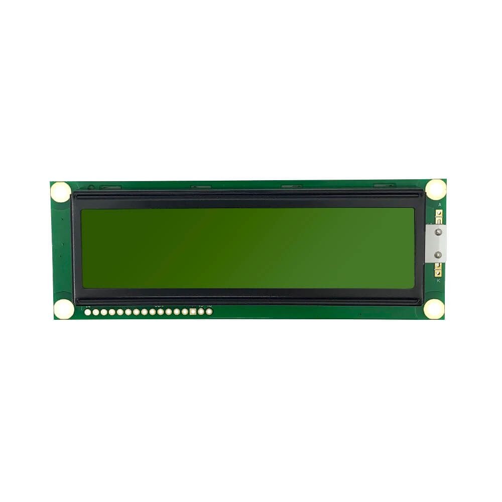 Display LCD WINSTAR WH-1602L-YYH 16X2 Big Number com Back
