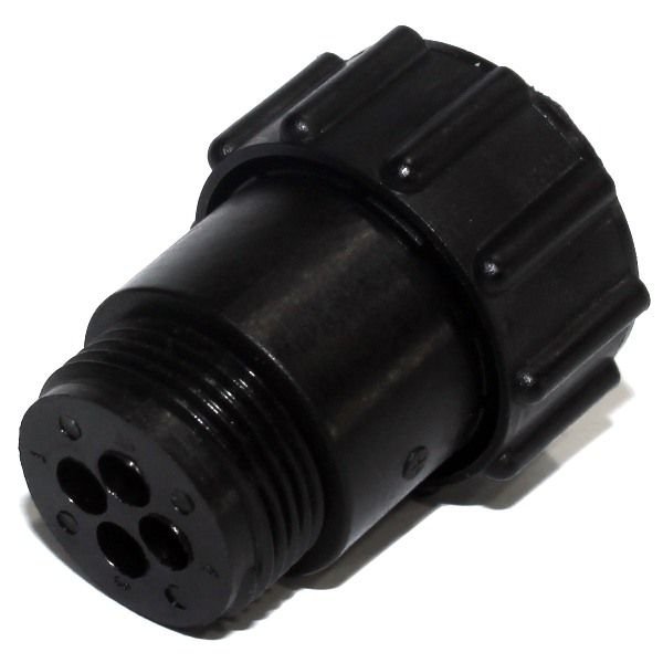 Conector Reverso Amp/Tyco Macho 206429-1 - 4 Vias - para Cabo