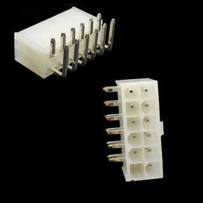 Conector Mini Fit PCI | 90° | 2x6 - 12 Vias